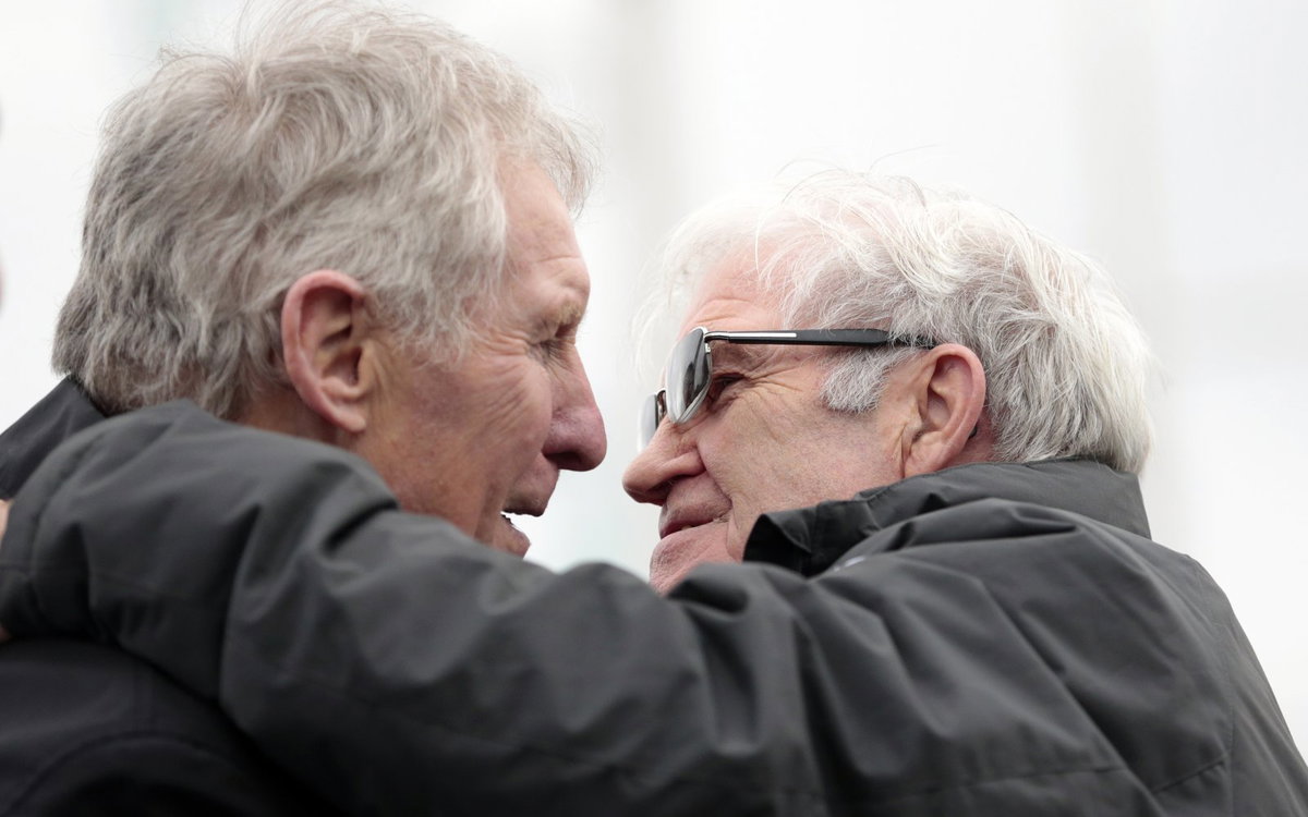 The ultimate Bertie Auld image captures the Lion perfectly