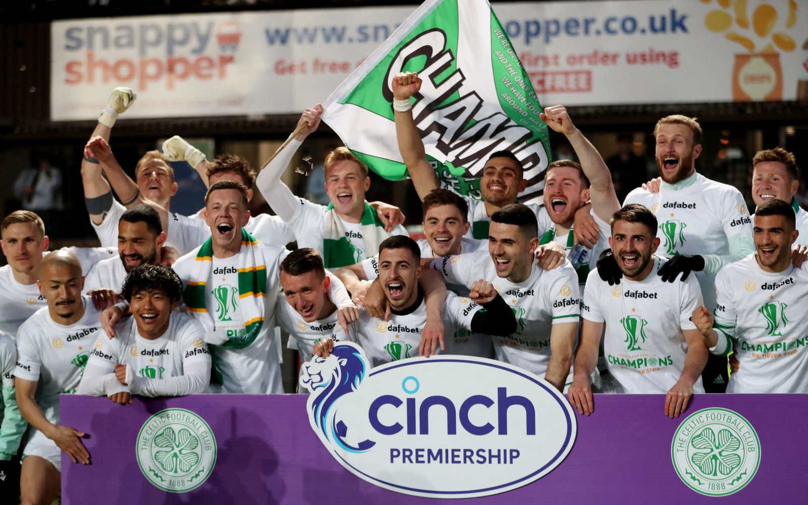Spectacular! The Celtic Way reception party pictured from inside Celtic ...
