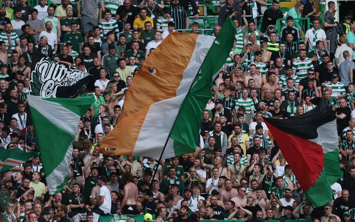 Amazing new pictures emerge of Celtic's Flag Day and Tifo