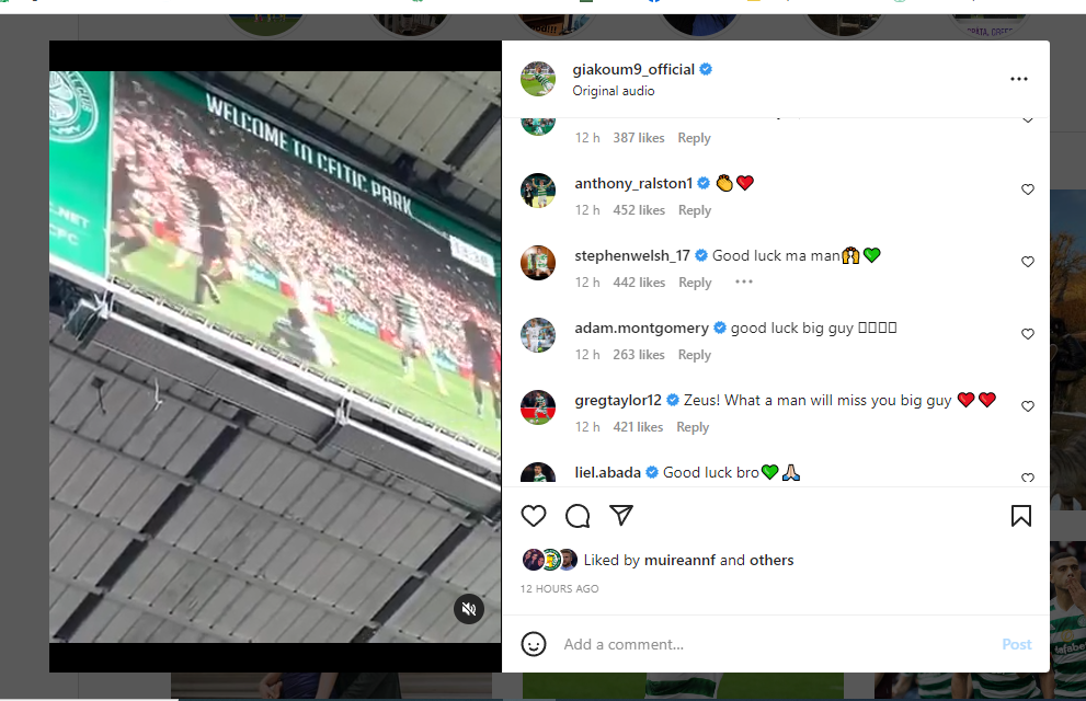 Zeus! What a man will miss you big guy- team-mates react to exit of ...