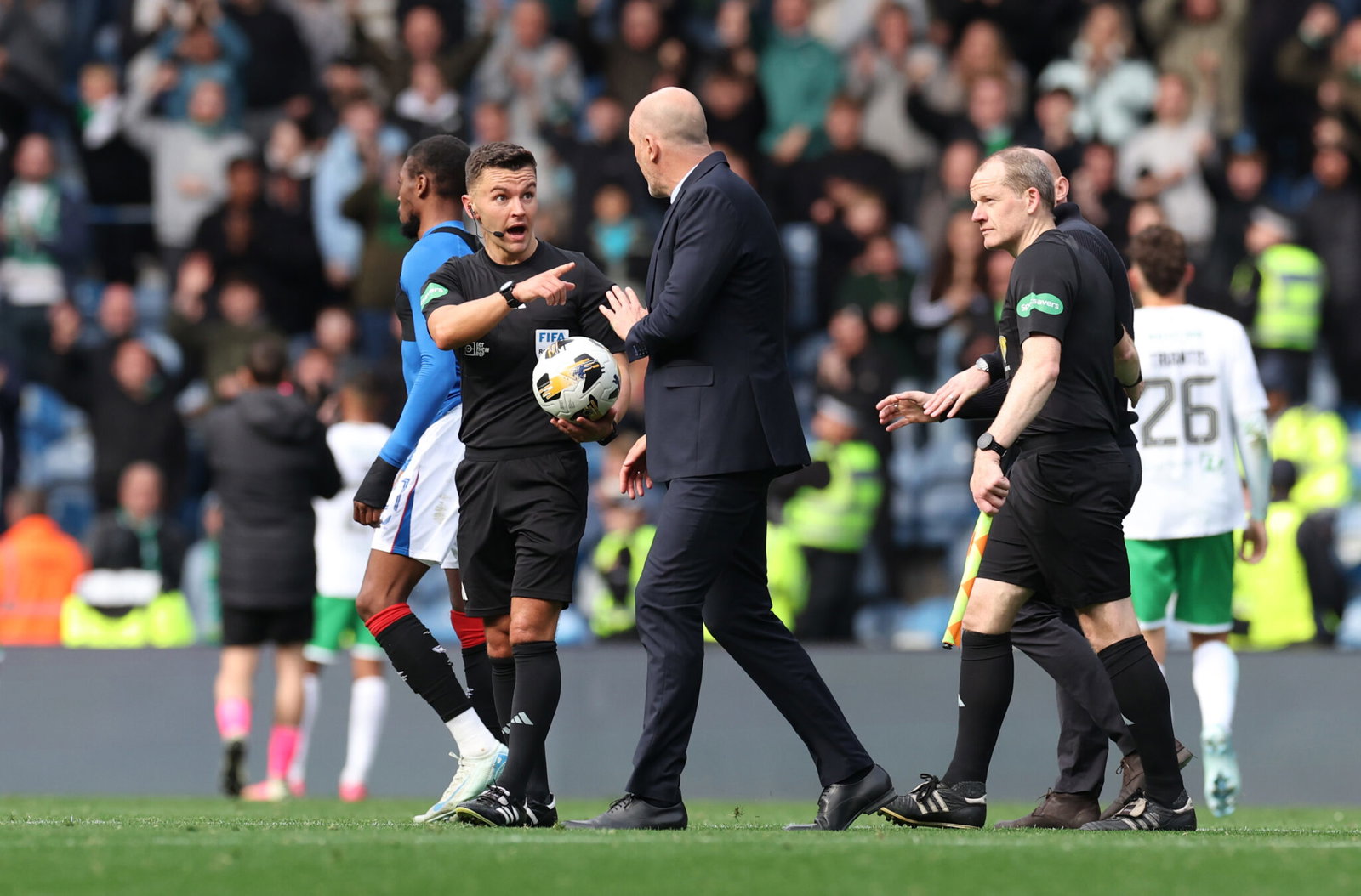 Humiliated referee put in charge of Glasgow Derby with Andrew Dallas as back up