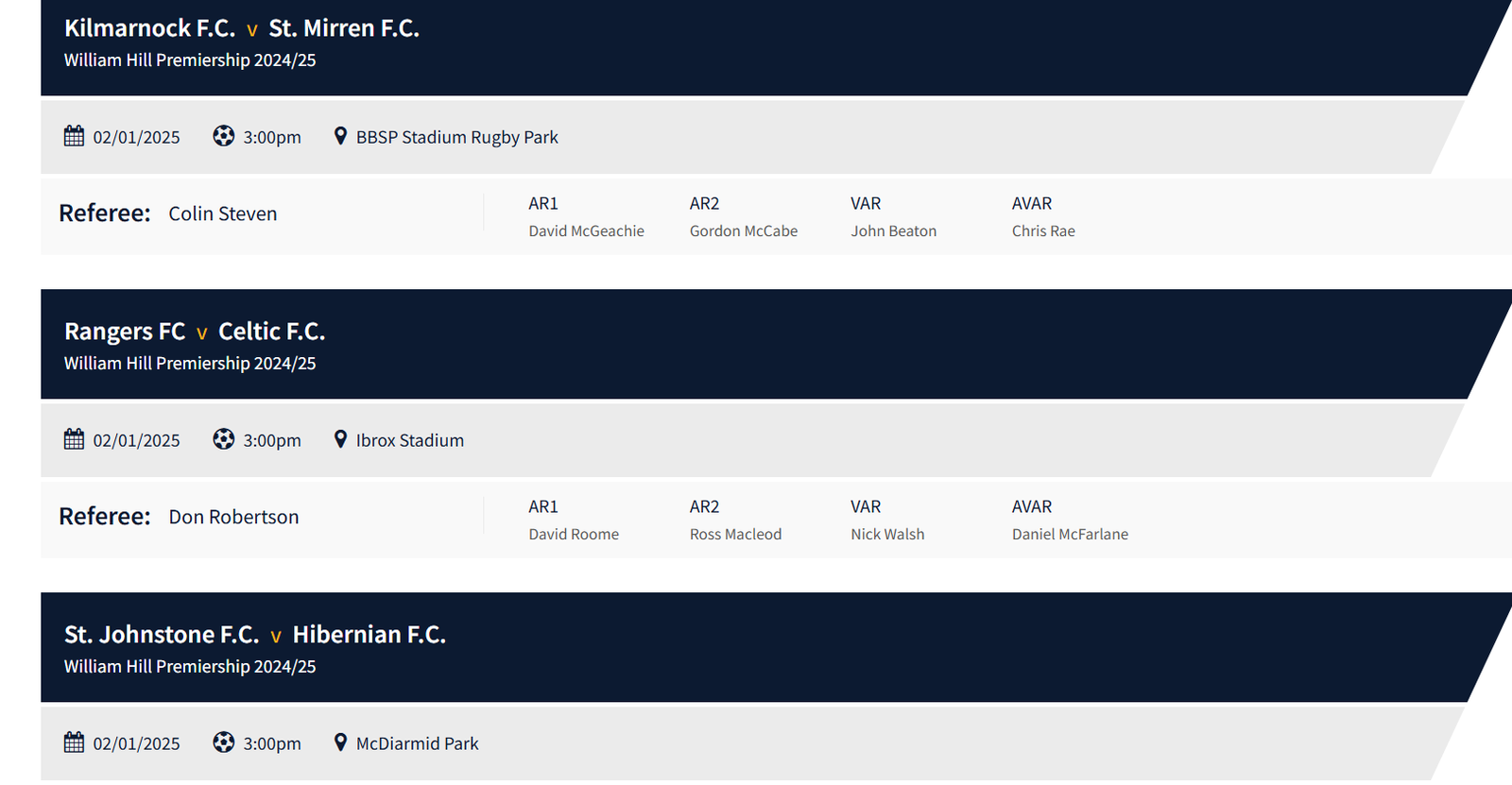 SFA announce referee and VAR for Celtic’s trip to Ibrox | videocelts.com