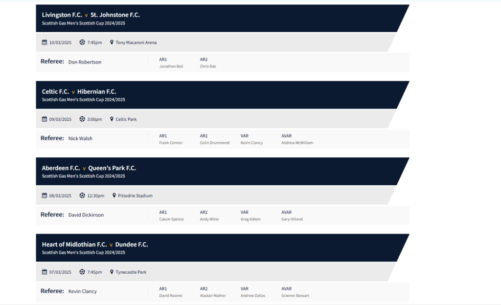 SFA extend Alan Muir’s exile from VAR duty