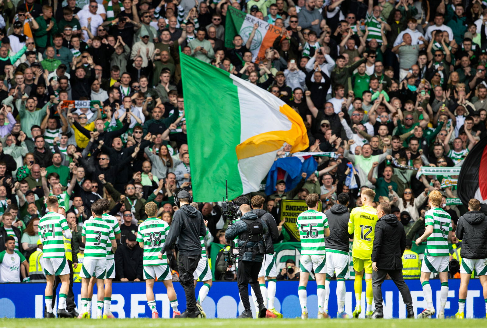 Incredible scenes- deep undercover video of Celtic celebrations from ...