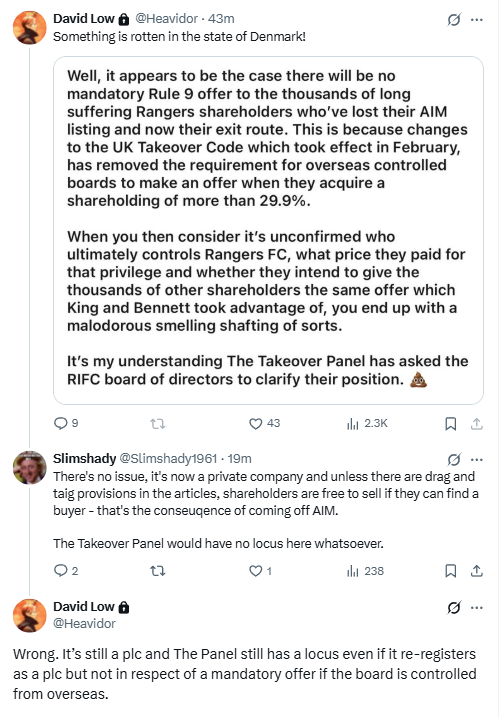 Something rotten- David Low dives into Andrew Cavenagh’s Ibrox power grab