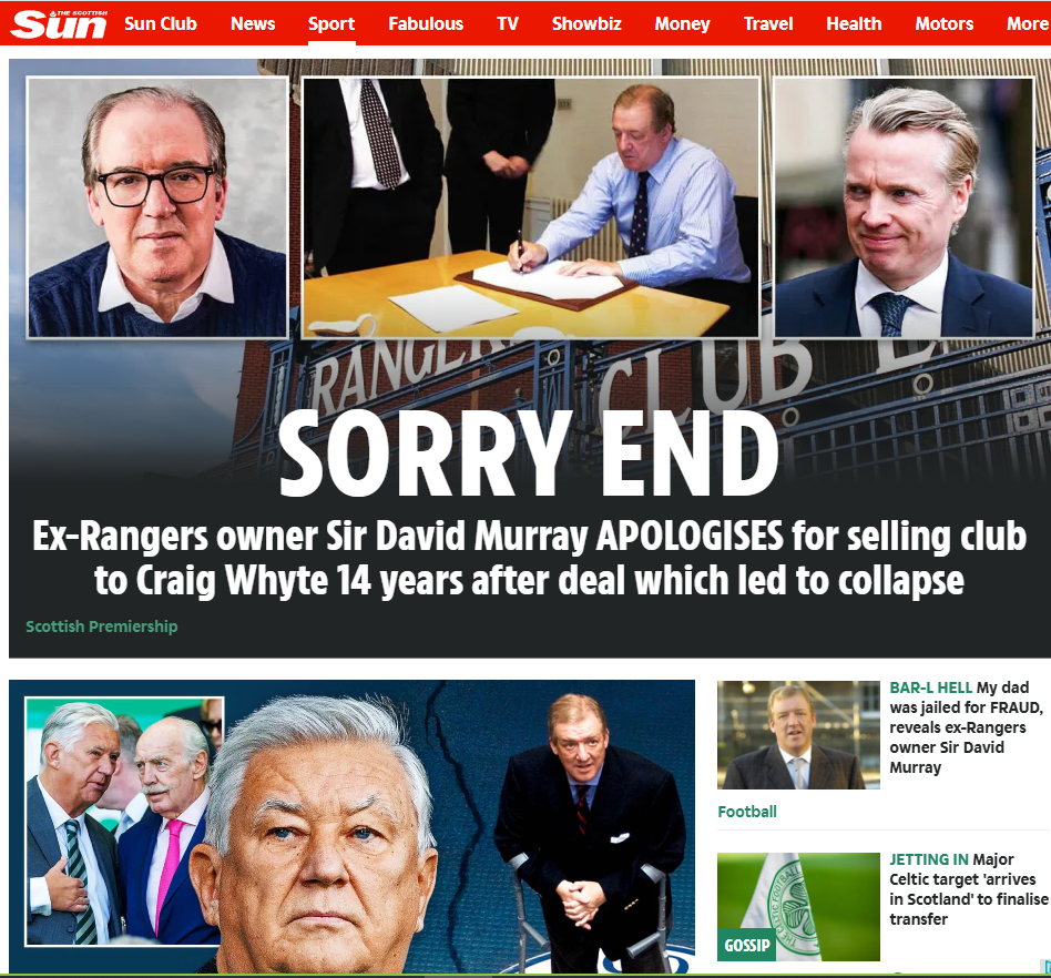Duped again- Daily Record OG as rival publisher piles in on their ...